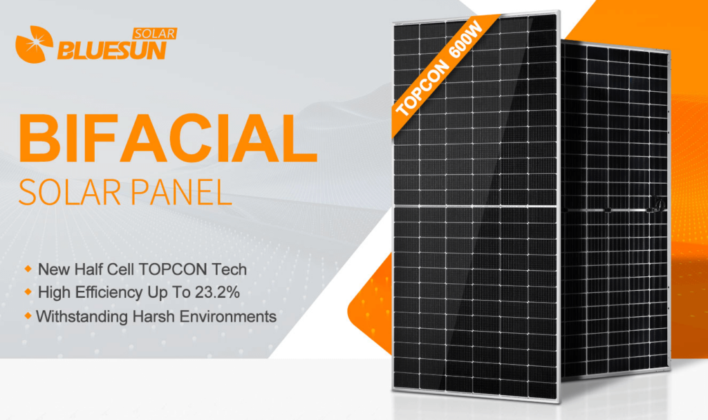 TOPCon N Type 600W Bifacialni solarni panel – EUROMAS-ENERGY
